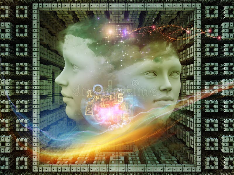 Inner Life of Dream stock illustration. Illustration of knowledge ...