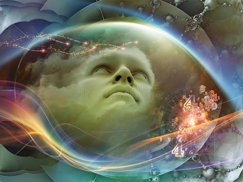 Inner Life of Dream stock illustration. Illustration of mental - 45766113
