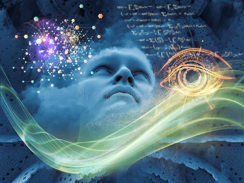 Inner Life of Dream stock illustration. Illustration of android - 46565045