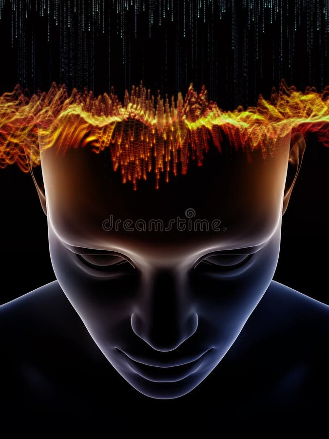 Inner Life of Human Mind stock illustration. Illustration of human ...