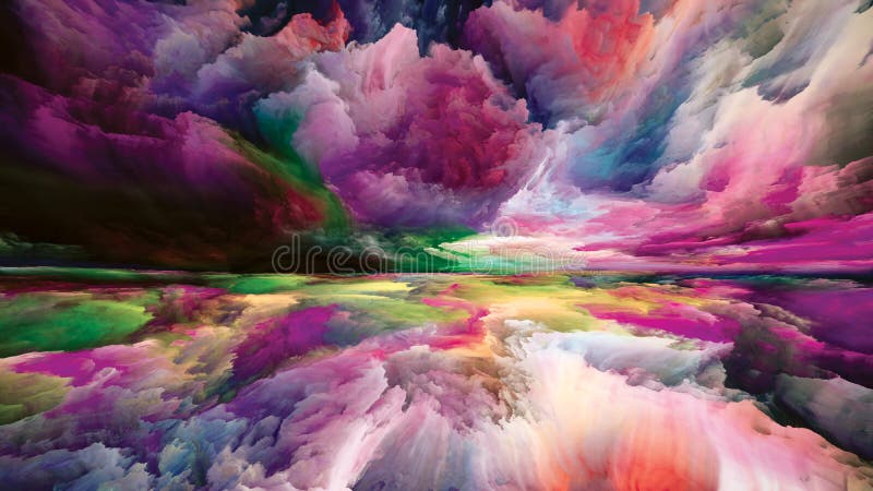 Inner Life of Music stock illustration. Illustration of colorful - 46053507