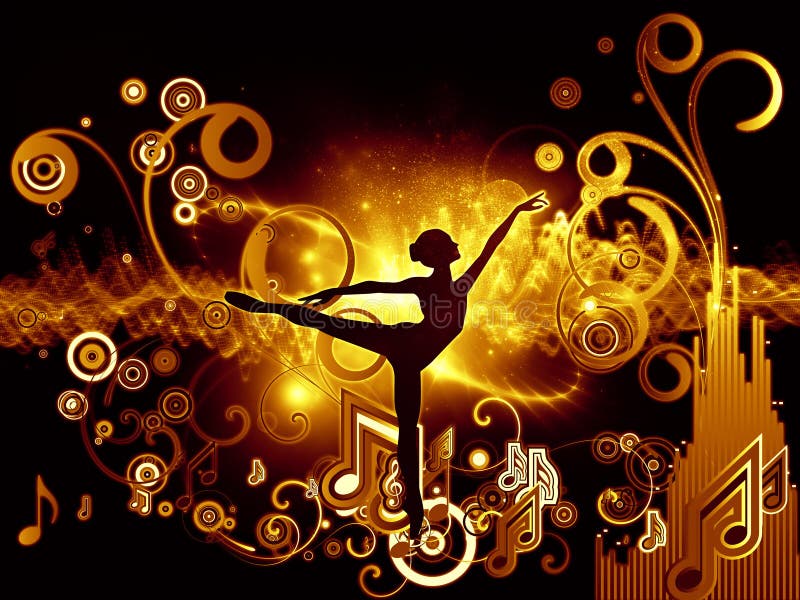 Inner Life of Music stock illustration. Illustration of disco - 25770841