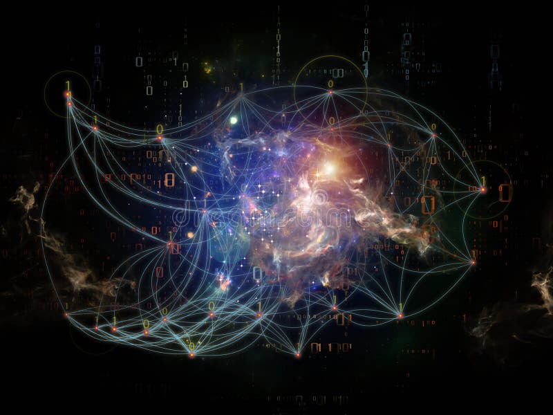 Inner Life of Network stock illustration. Illustration of output - 48168240