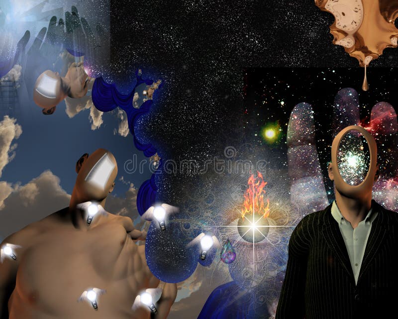 Inner Light stock illustration. Illustration of cosmos - 141899580