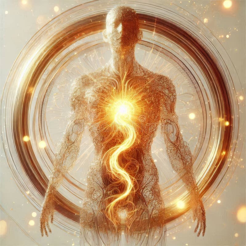 Inner Light Explosion stock illustration. Illustration of human - 354696011