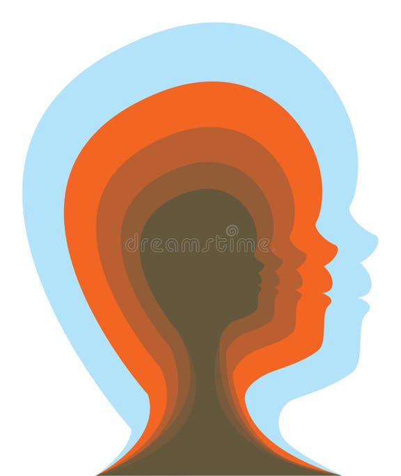 Inner mind of a child stock vector. Illustration of concept - 42010260
