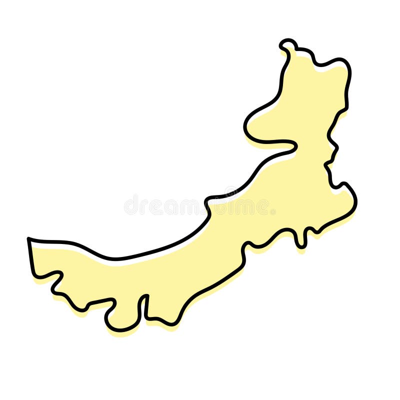 Inner Mongolia Autonomous Region of China Vector Map Illustration Stock ...