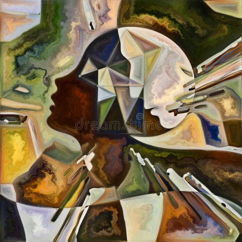 Inner Patterns stock illustration. Illustration of colored - 189379748