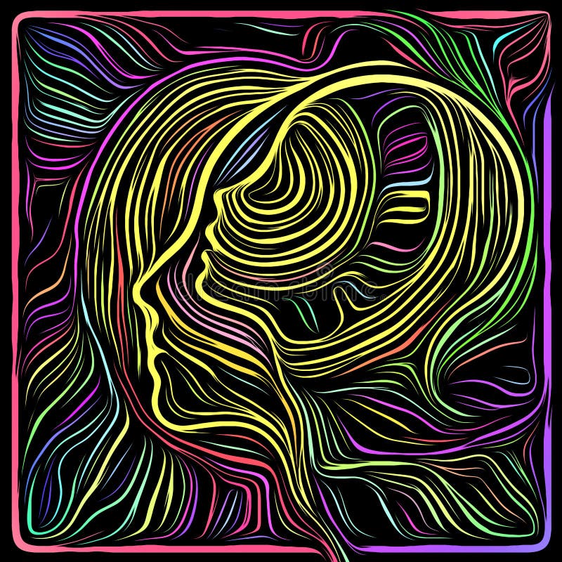 Elegance of Woodcut Design stock illustration. Illustration of black ...