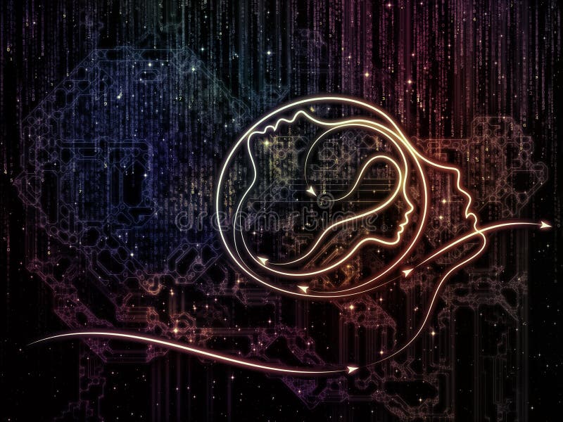 Inner Self stock illustration. Illustration of metaphor - 50537763