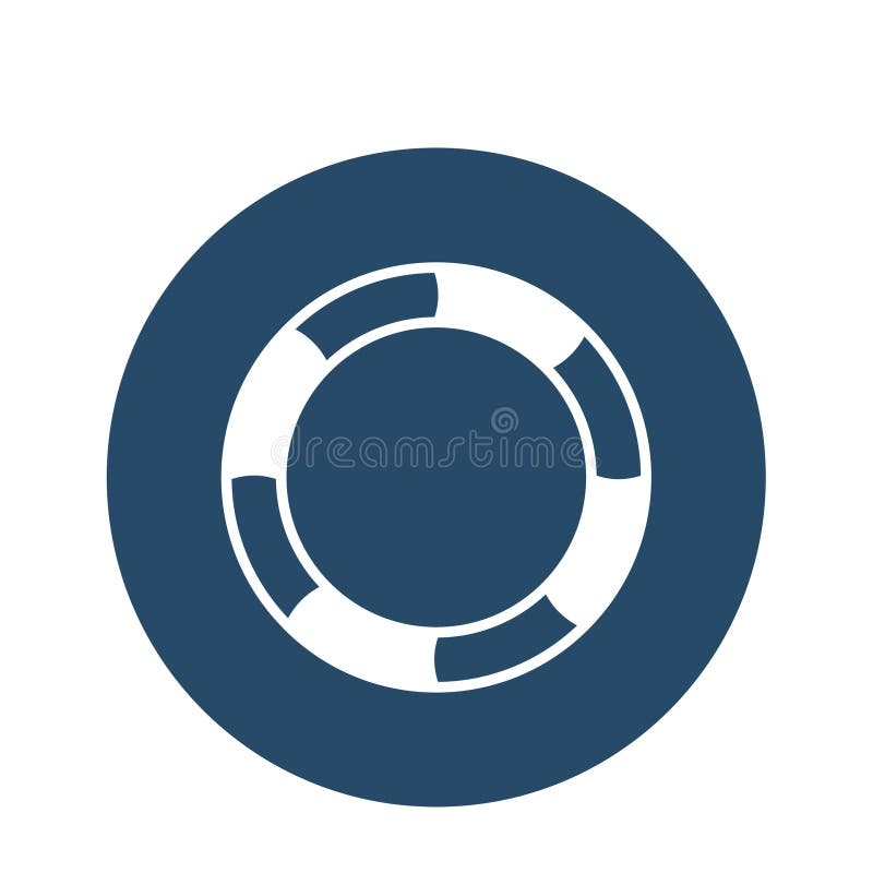 Inner Tube Vector Icon Easily Modify. Stock Vector - Illustration of ...