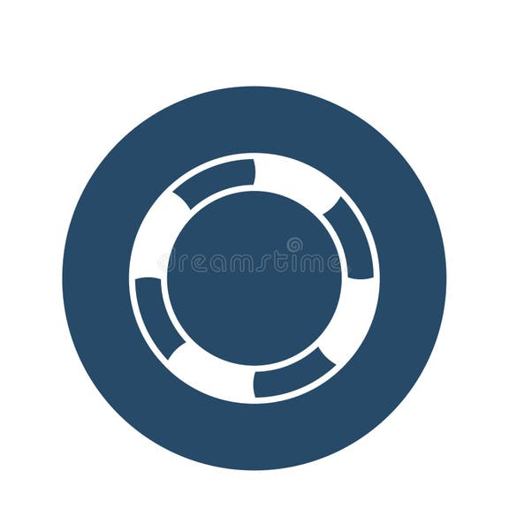 Inner Tube Vector Icon Easily Modify. Stock Vector - Illustration of ...