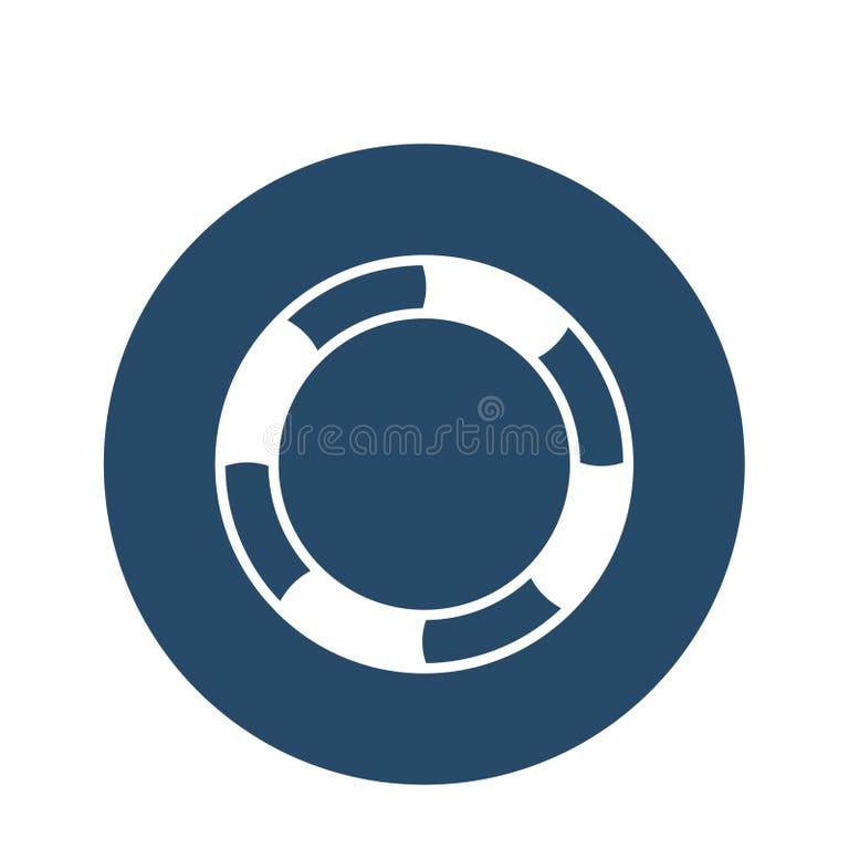 Inner Tube Vector Icon Easily Modify. Stock Vector - Illustration of ...