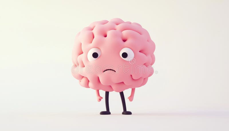The Inner Turmoil stock photo. Image of health, brain - 390007598
