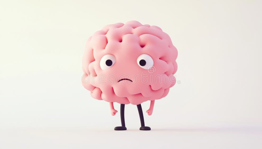 The Inner Turmoil stock photo. Image of health, brain - 390007598