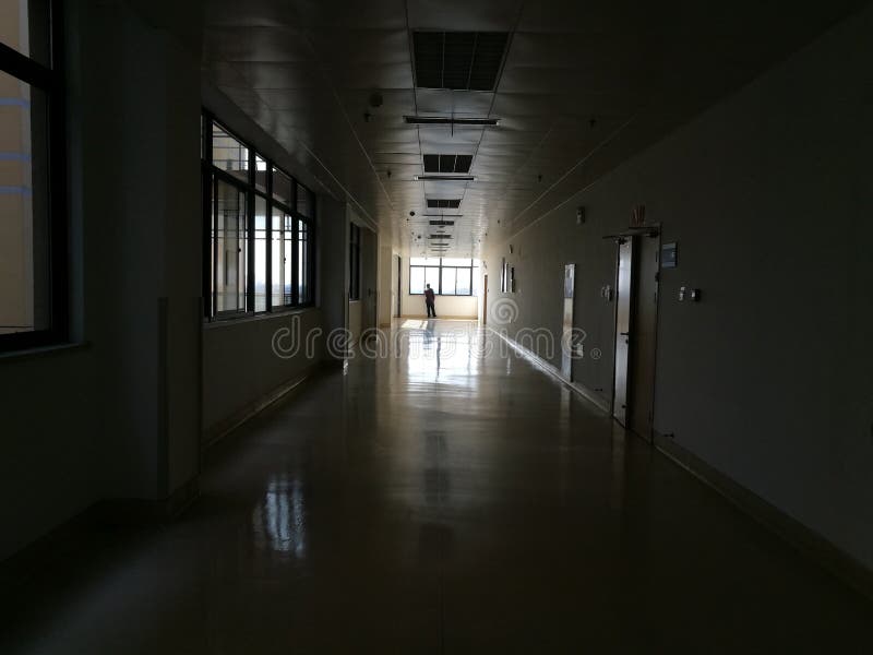 Inner View Empty Passage Hospital Stock Photos - Free & Royalty-Free ...