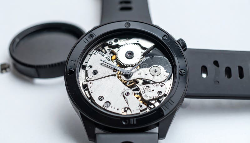 Inner Workings: the Mechanics of Time Stock Image - Image of gears ...