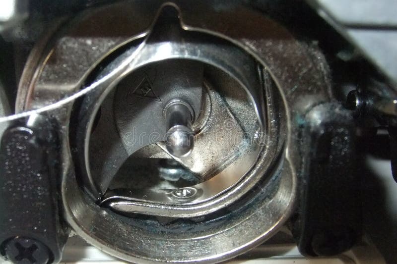 Inner Workings of a Sewing Machine Stock Image - Image of workings ...