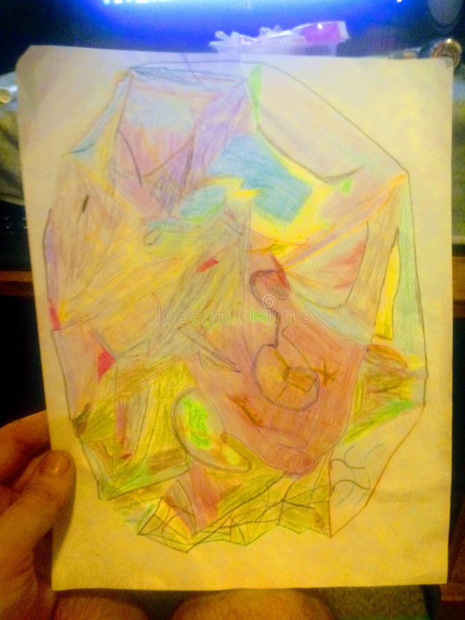 Inner World of the Child . Meditation As Way of Life . Stock Photo ...