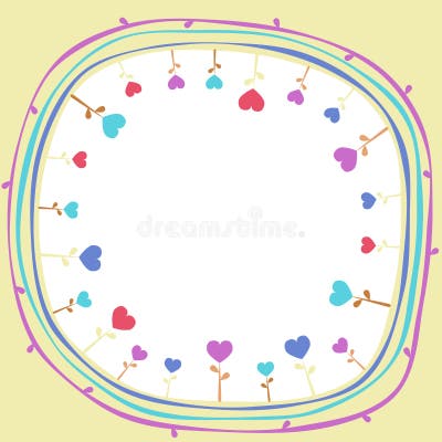 Border Whimsical Flowers Stock Illustrations – 1,082 Border Whimsical ...