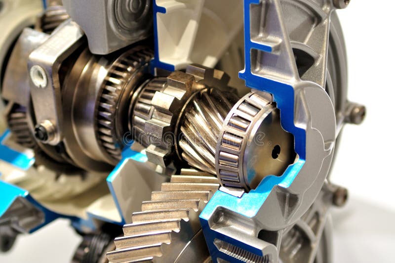 Innerhalb eines Getriebes stockbild. Bild von leistung - 103729287