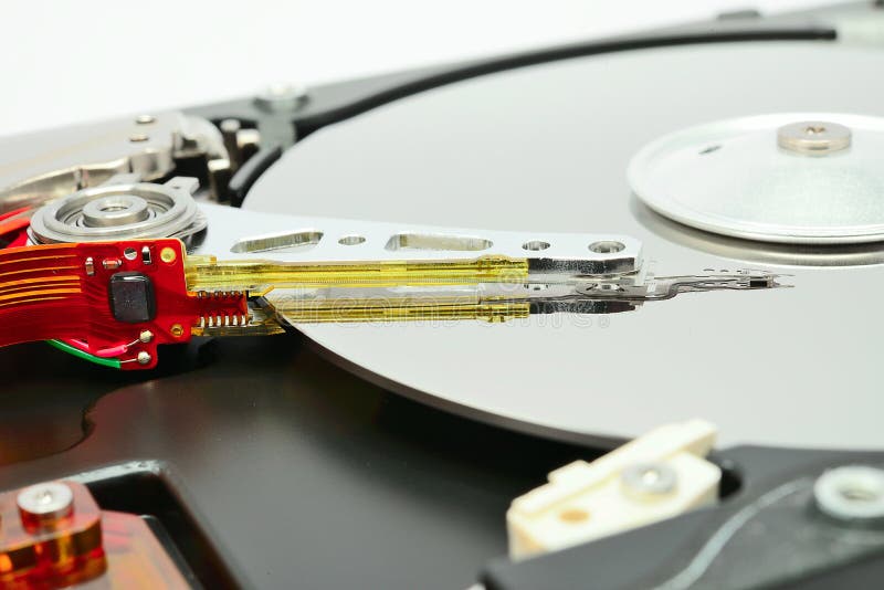 Innerhalb Der Magnetischen Festplatte öffnen Sie Abdeckungsfestplatte ...