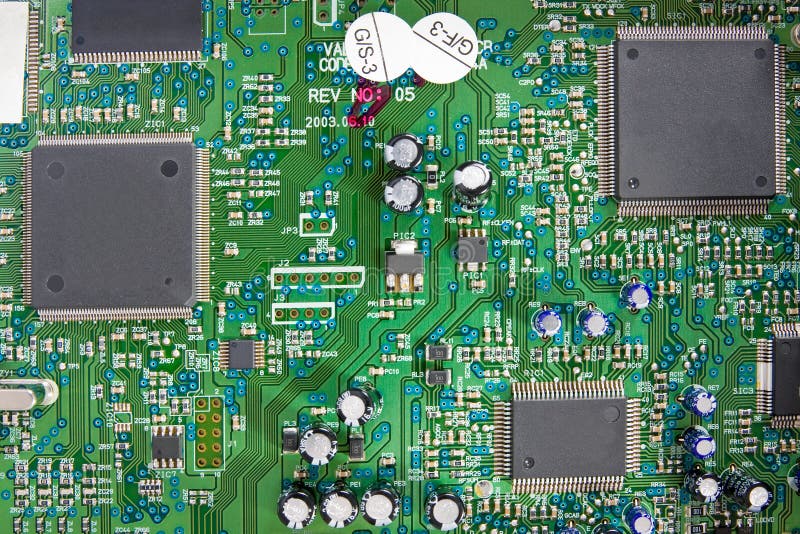 Innerhalb des Computers stockfoto. Bild von einheit, chip - 21775620