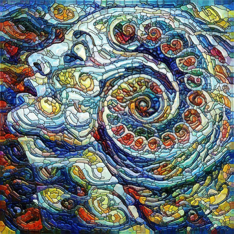 Innermost Thoughts stock illustration. Illustration of pattern - 205320549