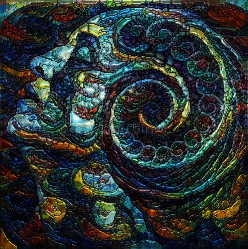 Innermost Thoughts stock illustration. Illustration of conceiving ...