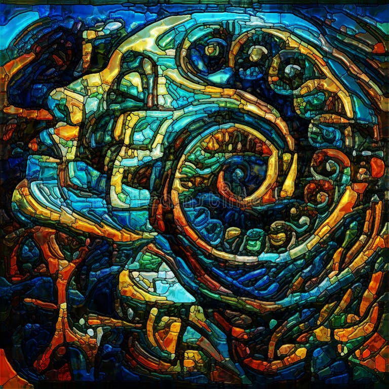 Innermost Thoughts stock illustration. Illustration of ornament - 224660694