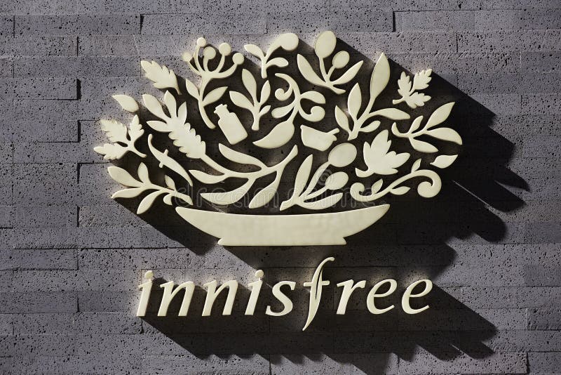 Innisfree-Logo redaktionelles stockfotografie. Bild von korea - 125809187