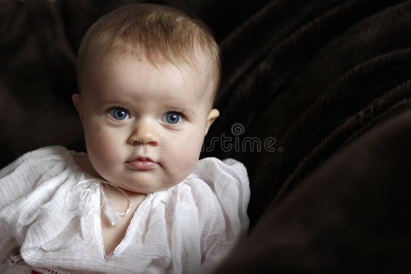 Innocent baby stock image. Image of toddler, clean, portrait - 38145501