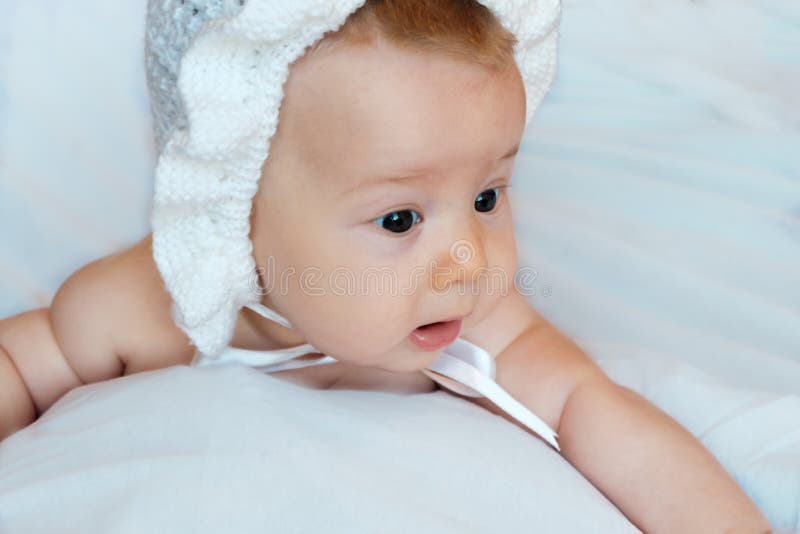 Innocent baby stock photo. Image of adorable, eyes, infant - 70125146