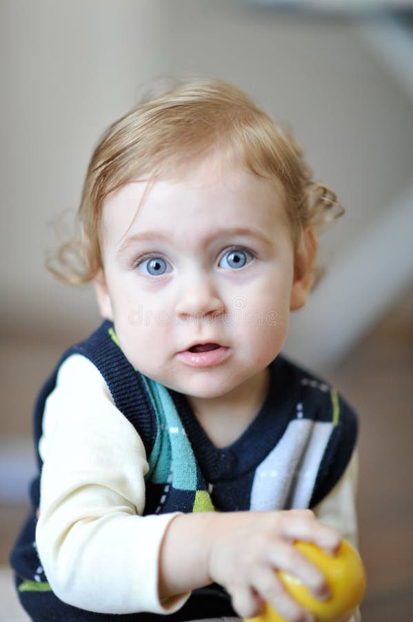 Innocent child stock photo. Image of people, face, innocence - 64445026