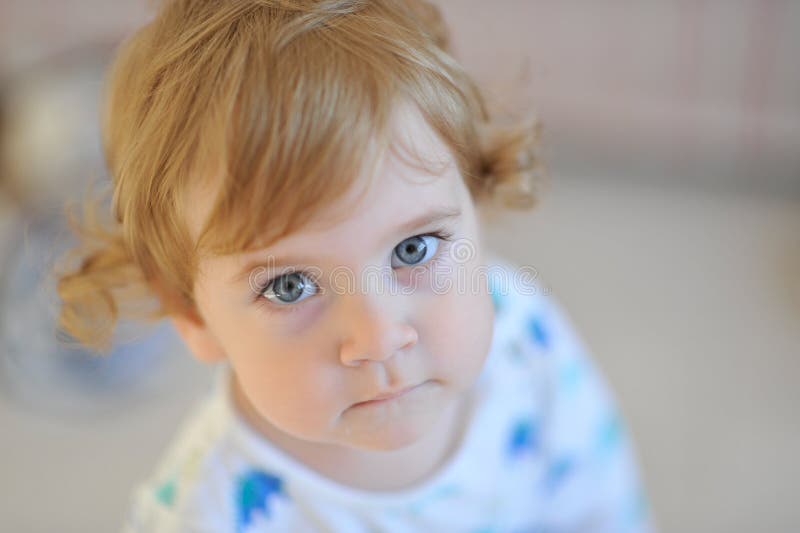 Innocent child stock image. Image of looking, eyes, child - 64445053