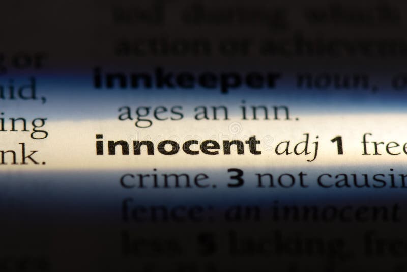 Innocent stock image. Image of english, closeup, printed - 126531341