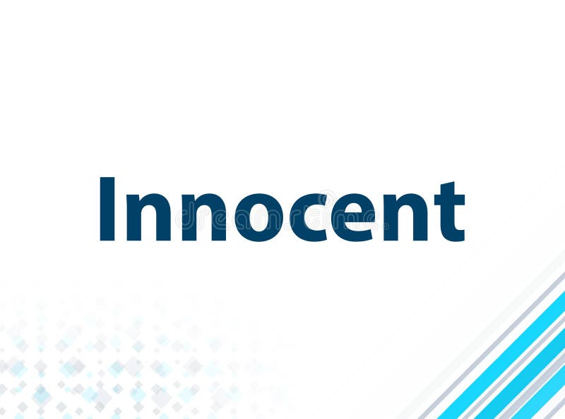 Innocent Modern Flat Design Blue Abstract Background Stock Illustration ...