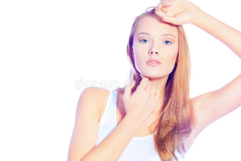 Innocent look stock image. Image of happy, caucasian - 28590611