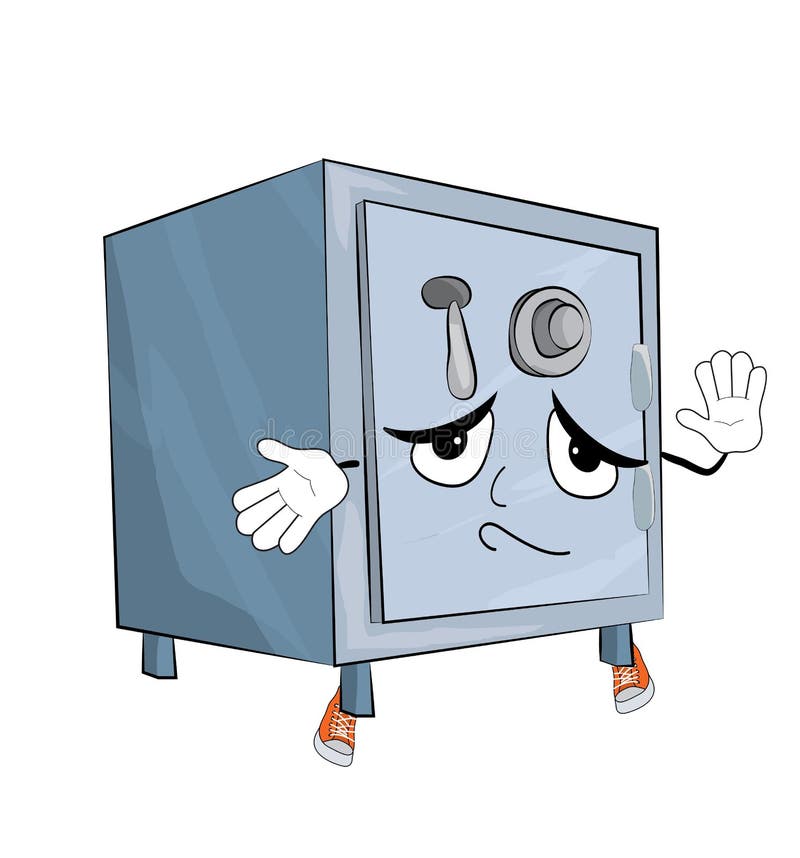 Innocent safe cartoon stock illustration. Illustration of sorry - 49694092