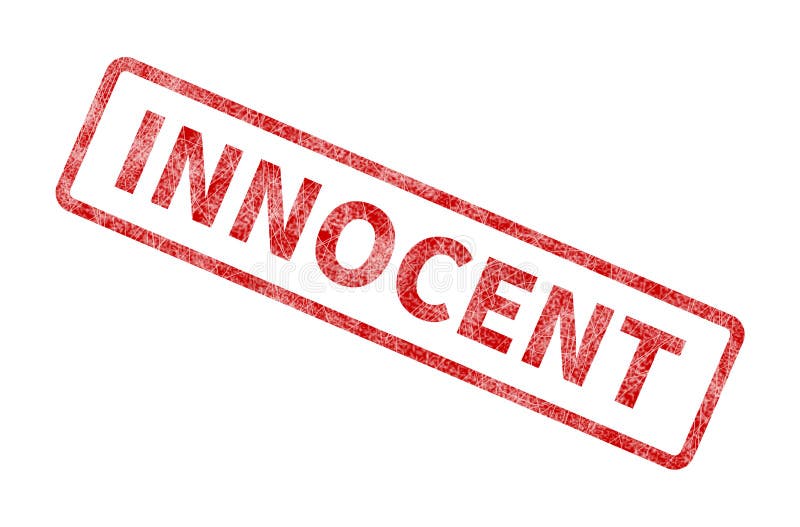 Innocent rubber stamp stock vector. Illustration of judge - 98791833