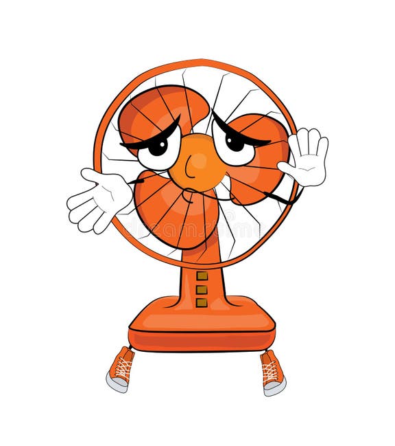 Cool Table Fan Cartoon Stock Illustrations – 309 Cool Table Fan Cartoon ...