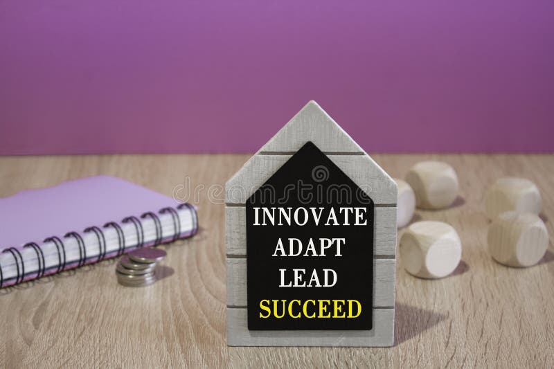 Innovate Adapt Lead Succeed Symbol. Concept Words Innovate Adapt Lead ... Innovate Adapt Lead Succeed Symbol. Concept Words Innovate Adapt Lead ...