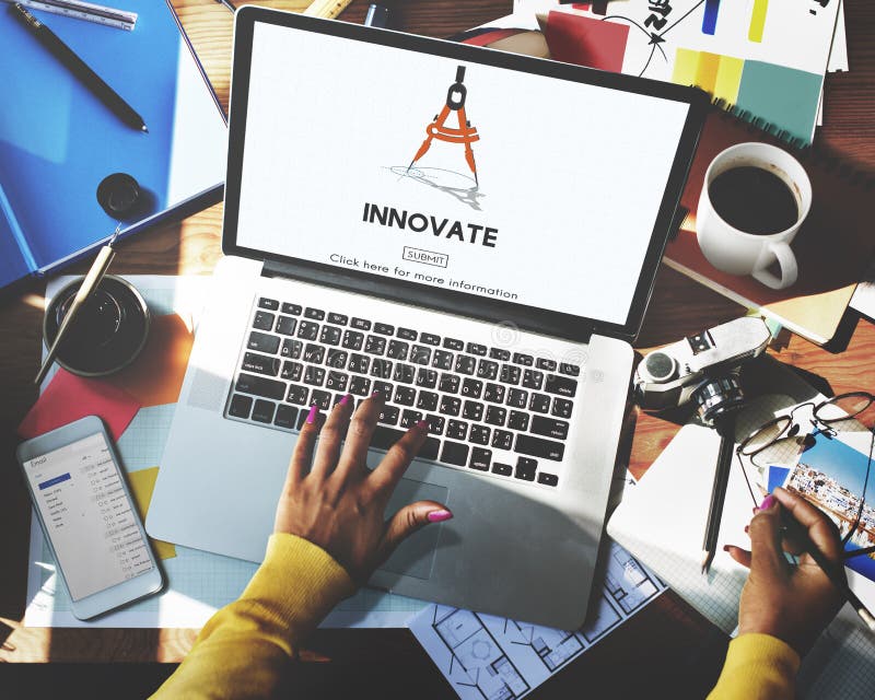 Innovate Development Ideas Progress Development Concept Stock Photo ...