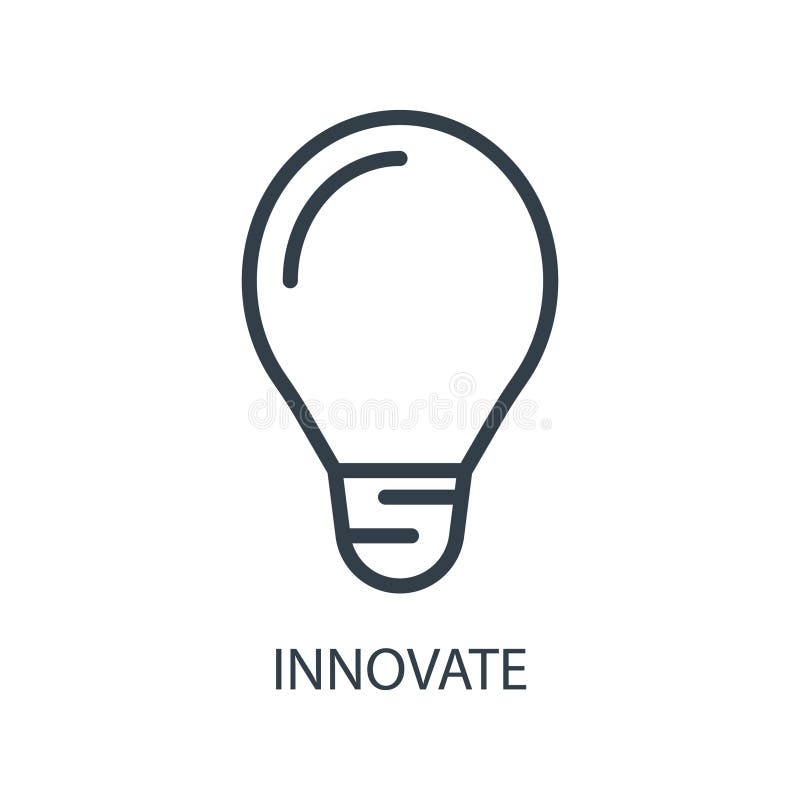 Innovate. Vector Illustration Decorative Design Stock Illustration ...