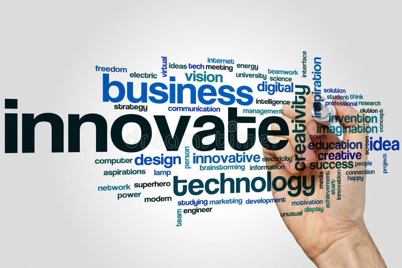 New Invention Word Cloud Concept Stock Illustration - Illustration of ...