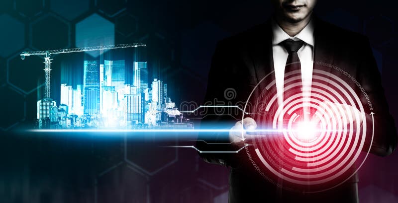 Innovated Building Architecture and Engineering Stock Image - Image of ...