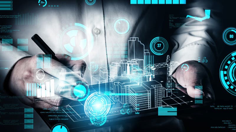 Innovated Building Architecture and Inventive Engineering Stock Footage ...