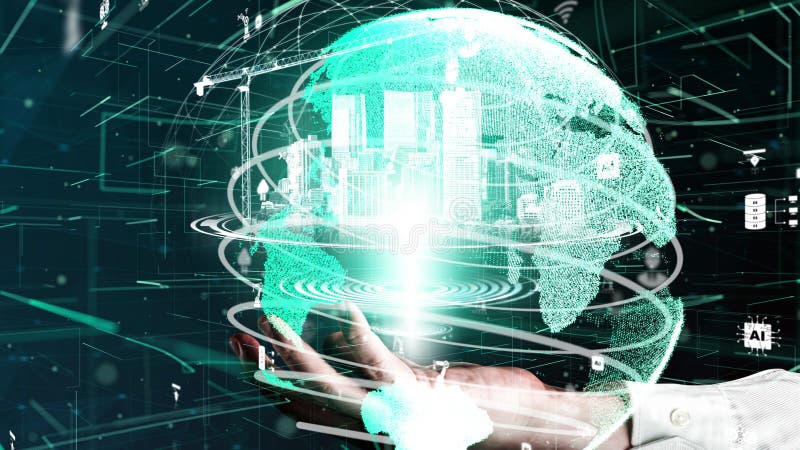 Innovated Building Architecture and Inventive Engineering Stock Image ...