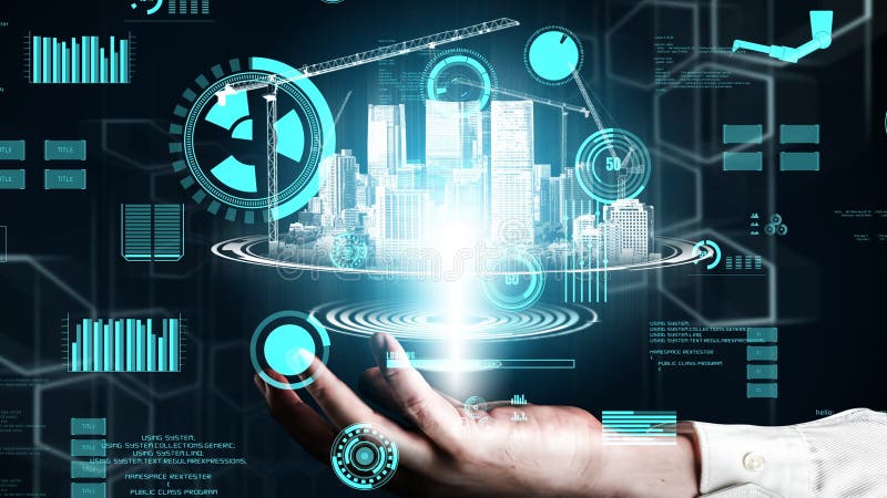 Innovated Building Architecture and Inventive Engineering Stock Photo ...