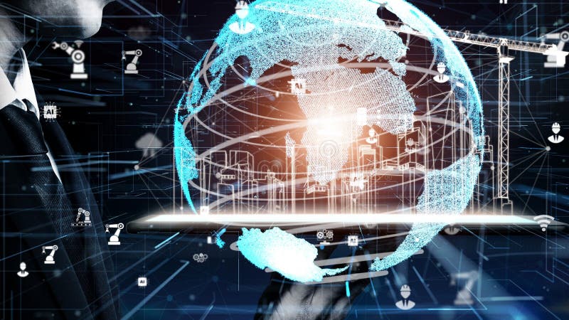 Innovated Building Architecture and Inventive Engineering Stock Photo ...